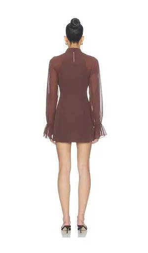 MORE TO COME Meridith Long Sleeve Mini Dress