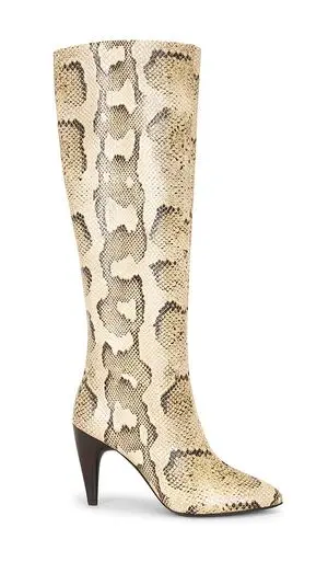 Isabel Marant Étoile Jany High Boot In Beige - Sahara