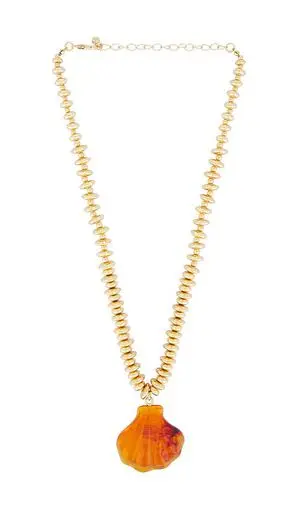 LOVERS AND FRIENDS Nani Necklace In Metallic Gold - Multi