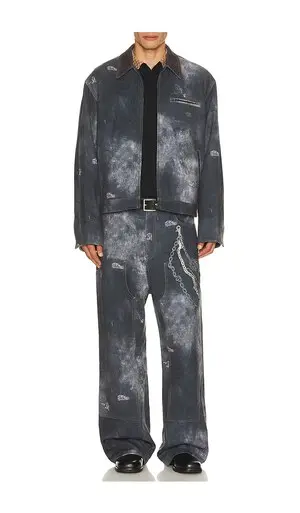 We11Done Trompe L'oeil Denim Jacket
