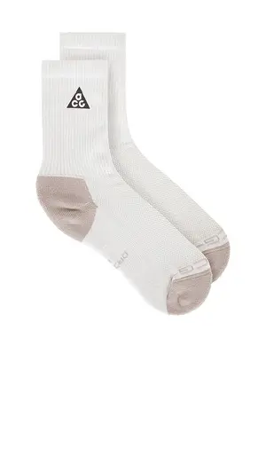 Nike Crew Socks In Grey - Photon Dust