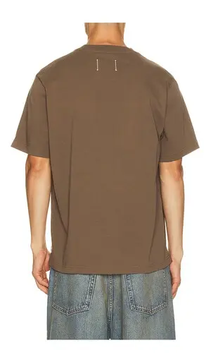 Reigning Champ Midweight Jersey Og T-shirt In Brown