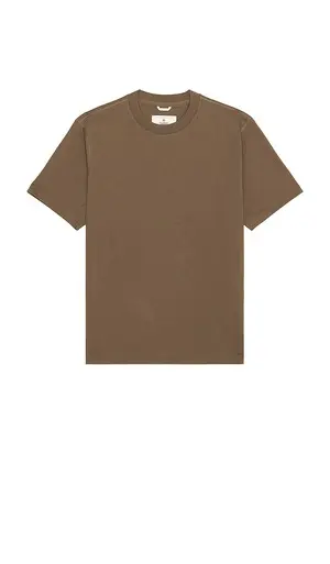 Reigning Champ Midweight Jersey Og T-shirt In Brown