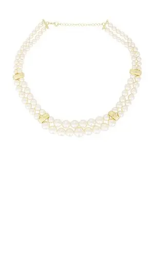 Shashi Benson Collar Necklace - Ivory