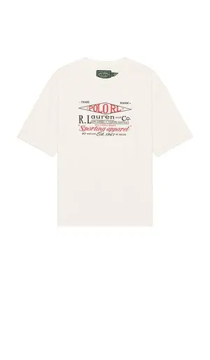 Polo Ralph Lauren Sporting Graphic T-shirt In White