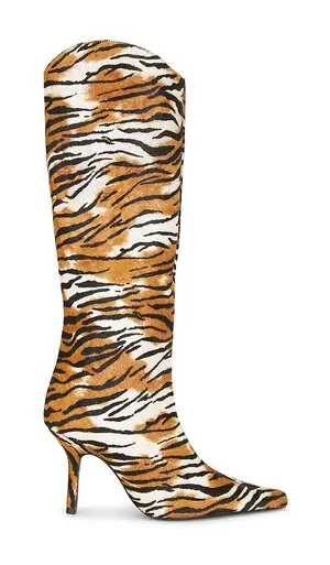 Schutz Mary Ellen Boot In Brown