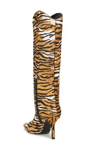 Schutz Mary Ellen Boot In Brown