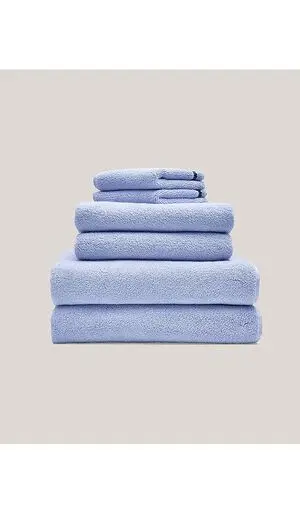 HOMMEY Bath Towel In Blue