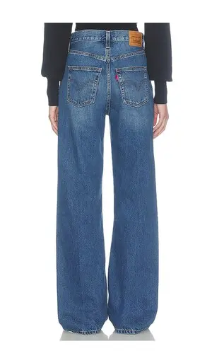 LEVI'S Ribcage Wide Leg Jean In Blue