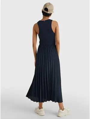 Tommy Hilfiger Pleated Tank Dress