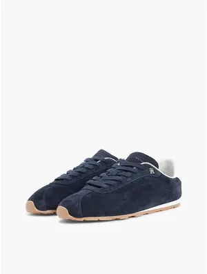 Tommy Hilfiger Suede Ballet Sneaker - Space Blue