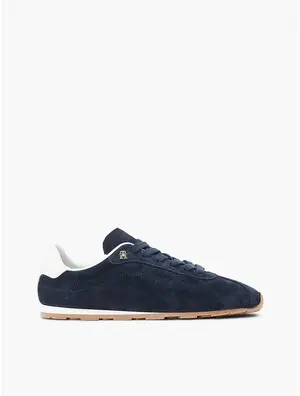 Tommy Hilfiger Suede Ballet Sneaker - Space Blue