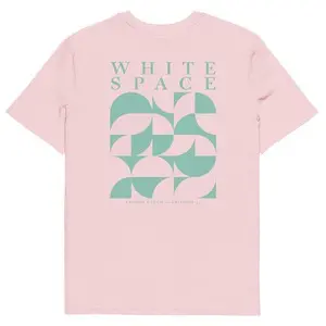ANCHOR & CREW Cotton Fifteen White Space Editions Organic Cotton T-shirt - Pink