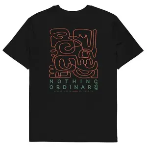 ANCHOR & CREW Sixteen Nothing Ordinary Editions Organic Cotton T-shirt - Black