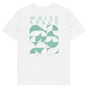 ANCHOR & CREW Fifteen Space Editions Organic Cotton T-shirt - White