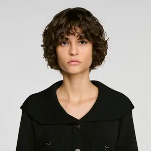 Sandro Sailor Collar Short Dress