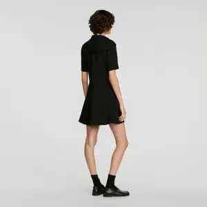 Sandro Sailor Collar Short Dress