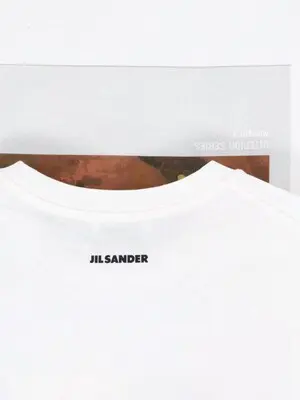 JIL SANDER T-shirt "photo Print - White