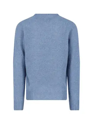 Howlin' Sweater "birth Of The Cool" In Light Fine Wool By
