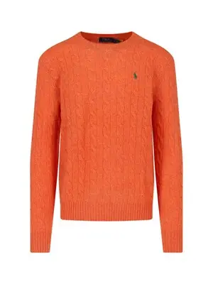Polo Ralph Lauren Cable-knit Logo Sweater