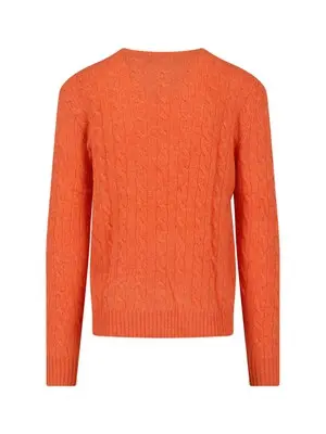 Polo Ralph Lauren Cable-knit Logo Sweater