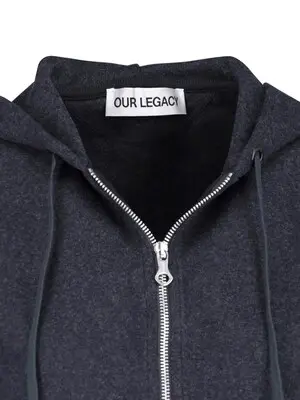 Our Legacy Zip Hoodie "rascal - Black