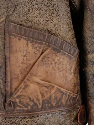Polo Ralph Lauren Leather And Shearling Bomber Jacket