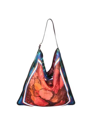 Dries Van Noten Oversized "scarf" Bag - Multi