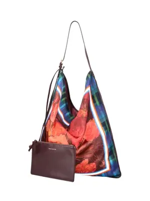 Dries Van Noten Oversized "scarf" Bag - Multi