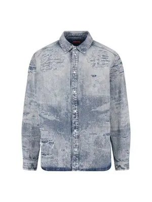 DIESEL® Shirt "d-simply - Blue