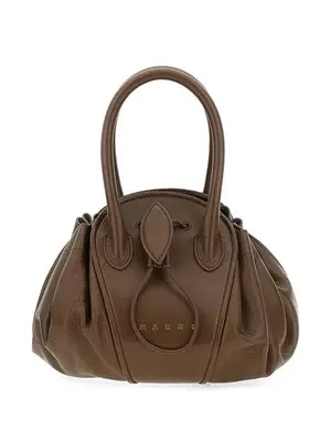 Marni Tulipa Small Leather Handbag