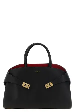 FERRAGAMO Hug M' Handbag - Black