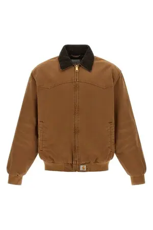 Carhartt Work In Progress Og Santa Fe' Jacket - Brown