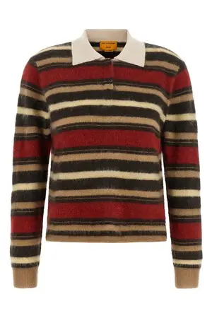 Guest In Residence Grizzly Cropped Rugby' Polo Shirt - Multi