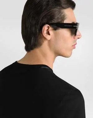 Dolce & Gabbana Silk Serafino T-shirt