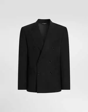 Dolce & Gabbana Sicilia Light Double-breasted Wool Jacket