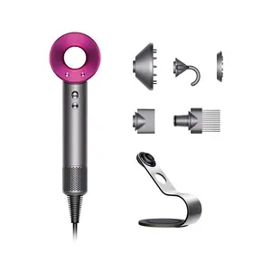 DYSON Supersonic Hair Dryer + Stand Iron/fuschia