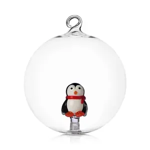 ICHENDORF MILANO Woodland Tales Penguin Christmas Ball - Misc.
