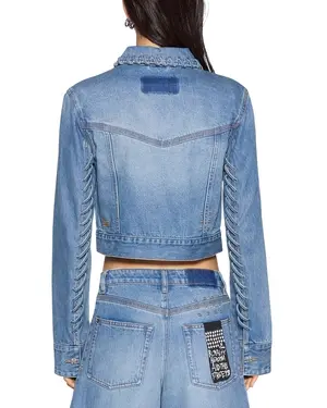 Ksubi Cotton Slim Trucker Jacket