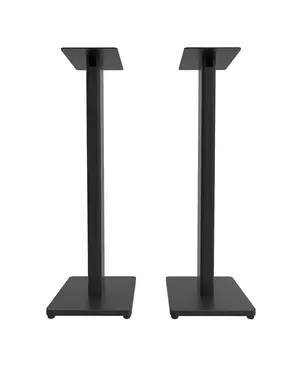 KANTO St 28" Universal Bookshelf Speaker Floor Stand Pair - Black St