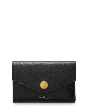 Mulberry Folded Multi-card Wallet - Black