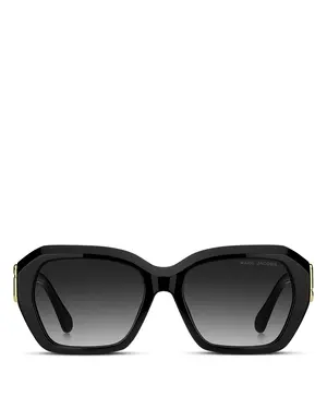 Marc Jacobs Square Geometric Sunglasses, 55mm