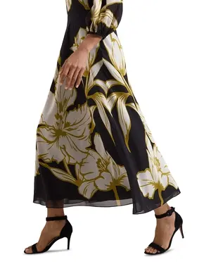 PHASE EIGHT Eve Blouson Sleeve Maxi Dress