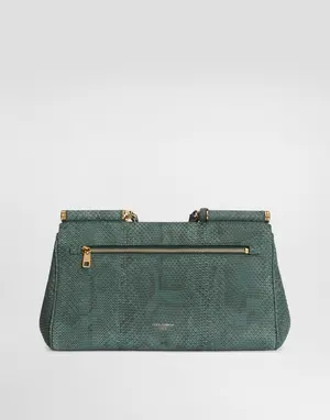 Dolce & Gabbana Medium My Sicily Handbag In Python