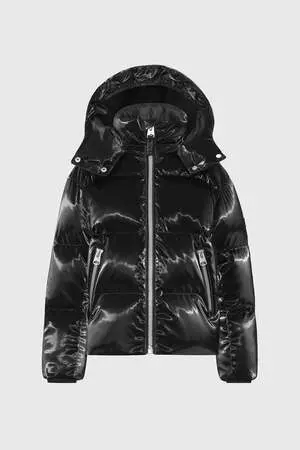 Mackage Jesse-tglo Glossy Parka - Black