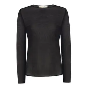 IN.K II Transparent Long-sleeve Top