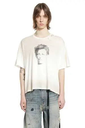 ANN DEMEULEMEESTER Lu Portrait Print T-shirt