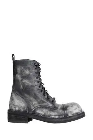 ANN DEMEULEMEESTER Aric Engineer Biker Ankle Boots