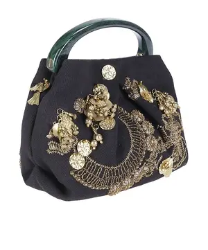 Dries Van Noten Printed Handbag