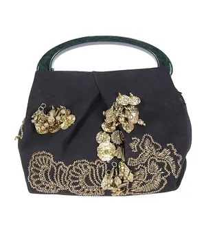Dries Van Noten Printed Handbag